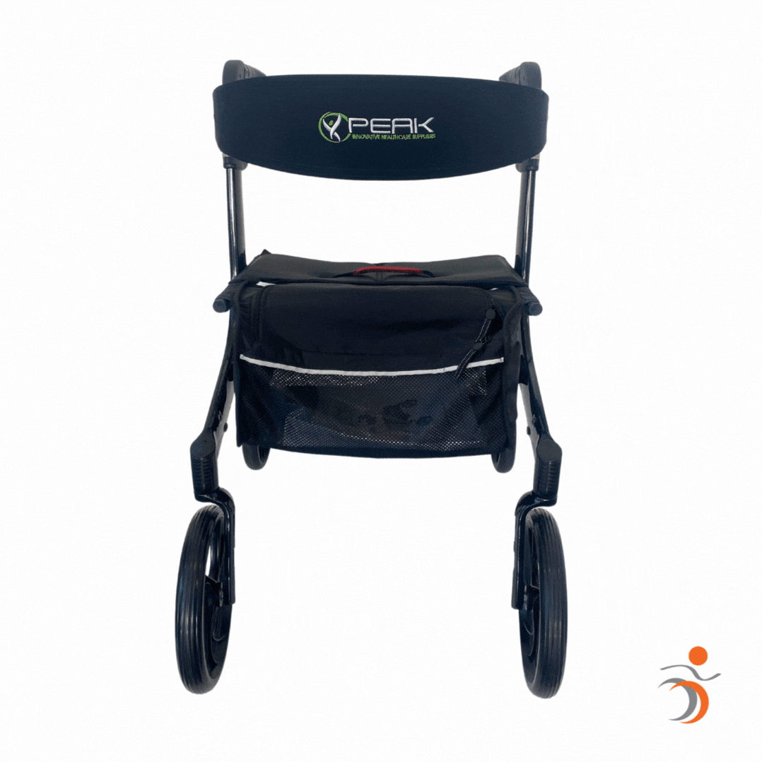 Ellipse SuperLite Carbon Fibre Rollator — Dynamic Healthcare New Zealand